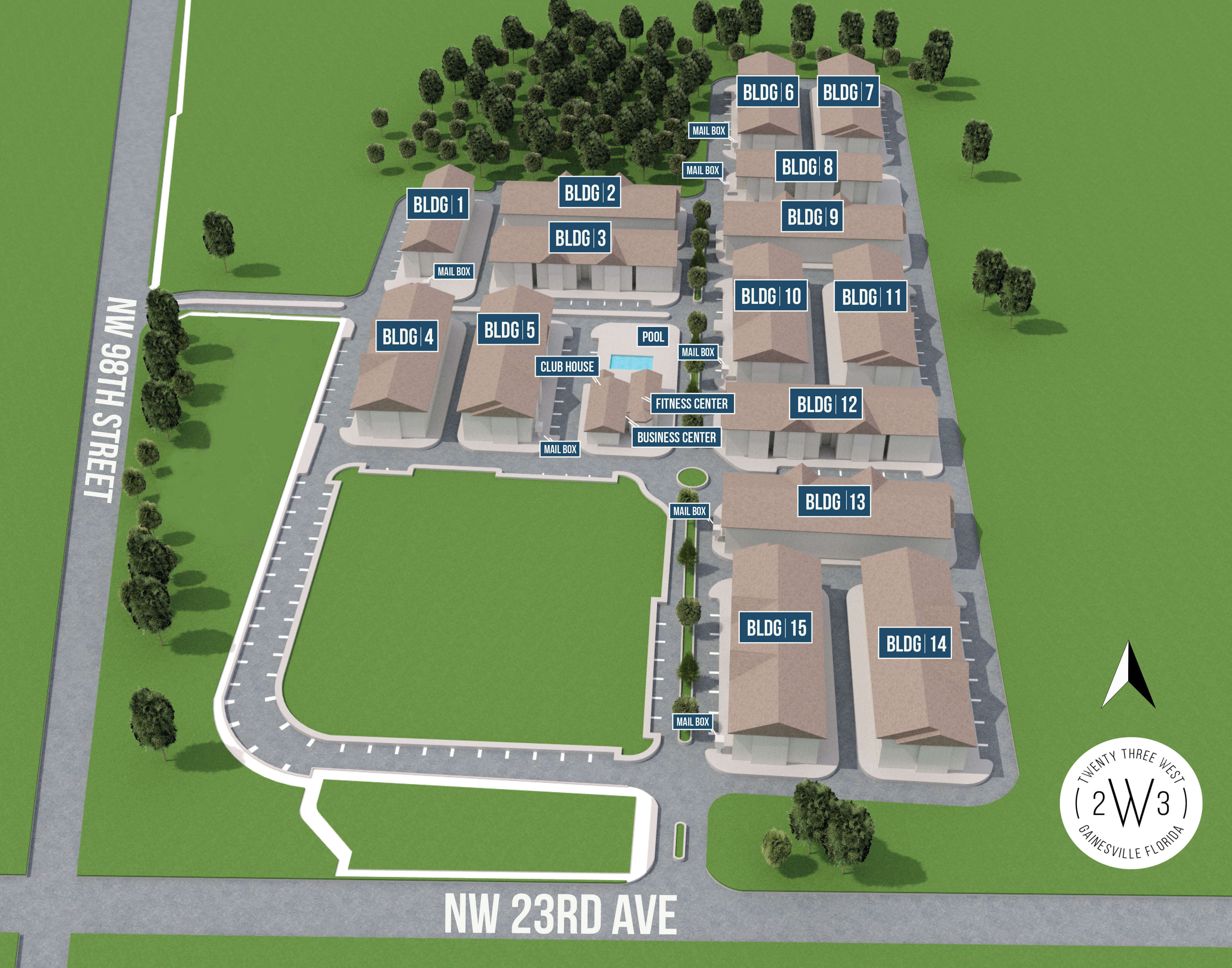 Santa Fe College Campus Map - Map Santa Fe College Campus Map - Map